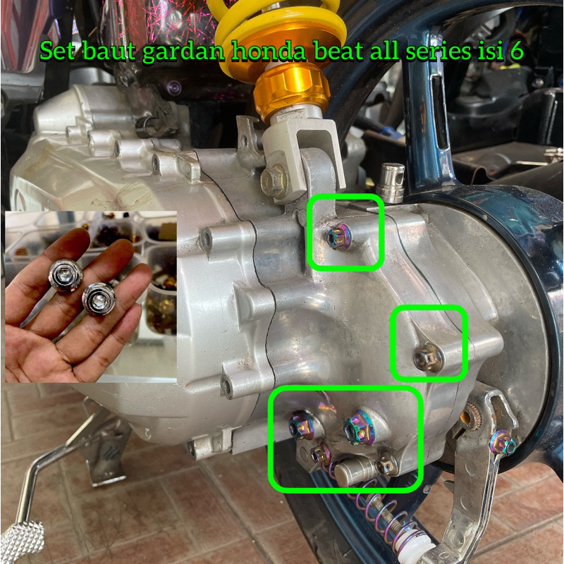 Jual SET baut krengkes+gardan beat deluxe scoopy fi esp genio allseries ...
