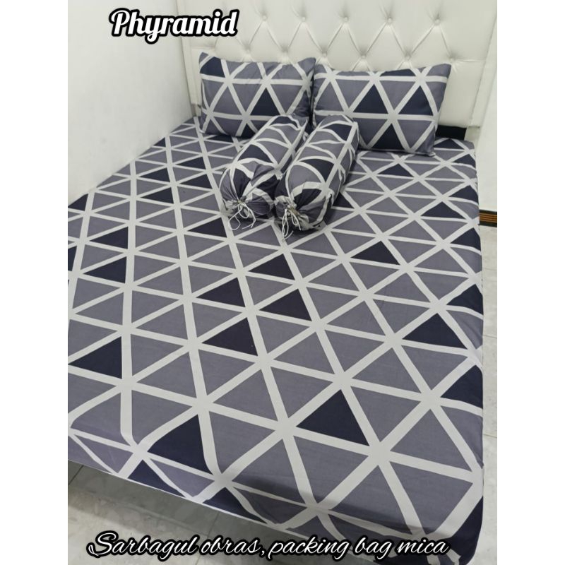 Jual SPREI HOMEMADE SPREI KARET SUDUT MOTIF ABSTRAK STAR GOLD HITAM ...