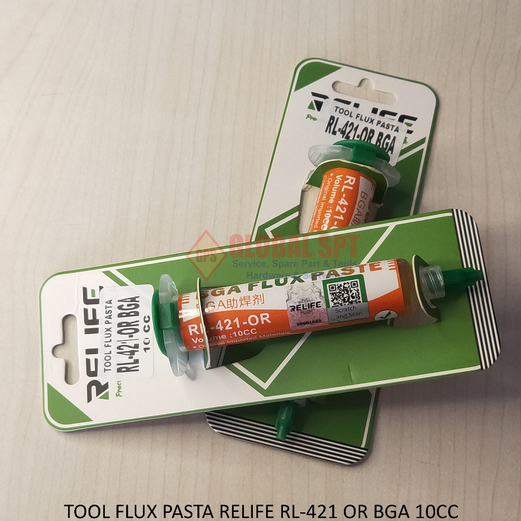 Jual TOOL FLUX PASTA RELIFE RL-421 OR BGA 10CC / TOOLS | Shopee Indonesia