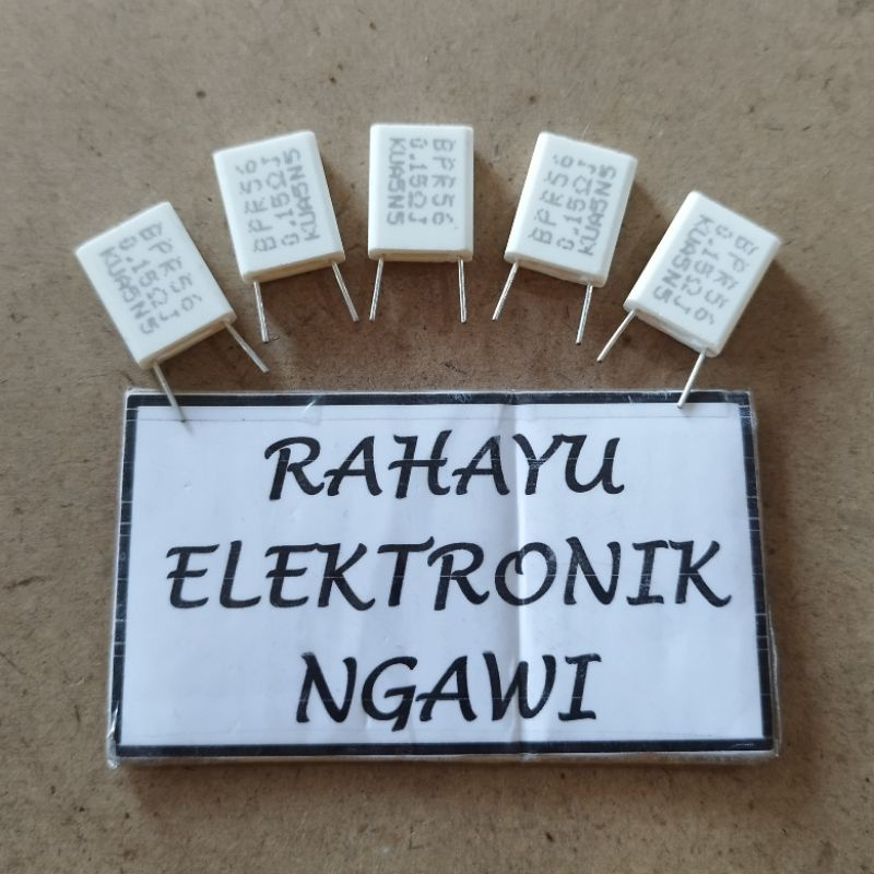 Jual RESISTOR 5 WATT Noble Berdiri BPR MPR 0,22 0,47 0,33 0,15 OHM | Shopee Indonesia