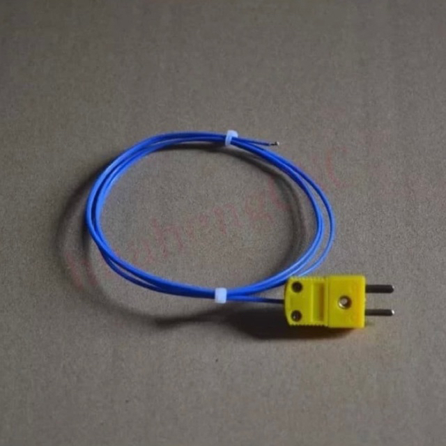 Jual 2*0.3mm Brown Teflon PTFE T Type thermocouple Temperature Sensor ...