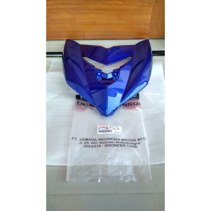 Jual panel depan/tameng Jupiter MX king original biru movistar | Shopee ...