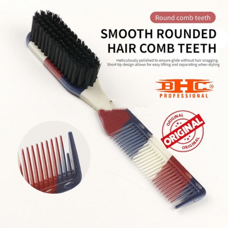 Jual Brush Comb Fade Color Warna Warni Sikat Sisir Parting Cukur Rambut ...