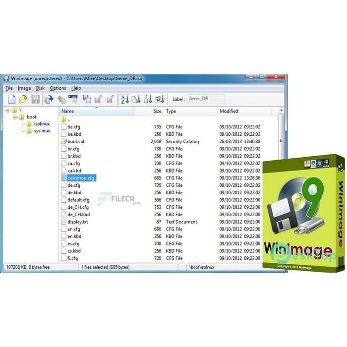 Jual WinImage Alat professional untuk Mebaca unutk mengedit banyak format gambar format file ...