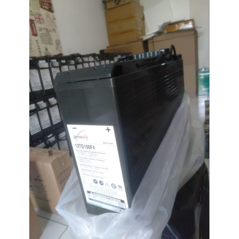 Jual Battery VRLA GENESIS 12V 100AH NEW. | Shopee Indonesia