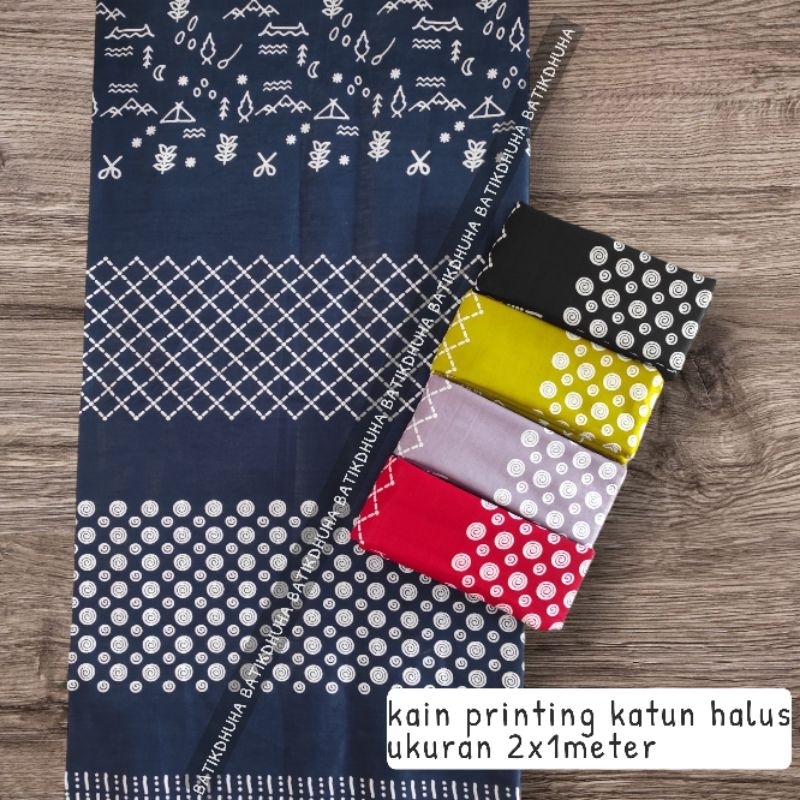 Jual kain batik tiga motif jaring / kain batik halus tiga lapis ...