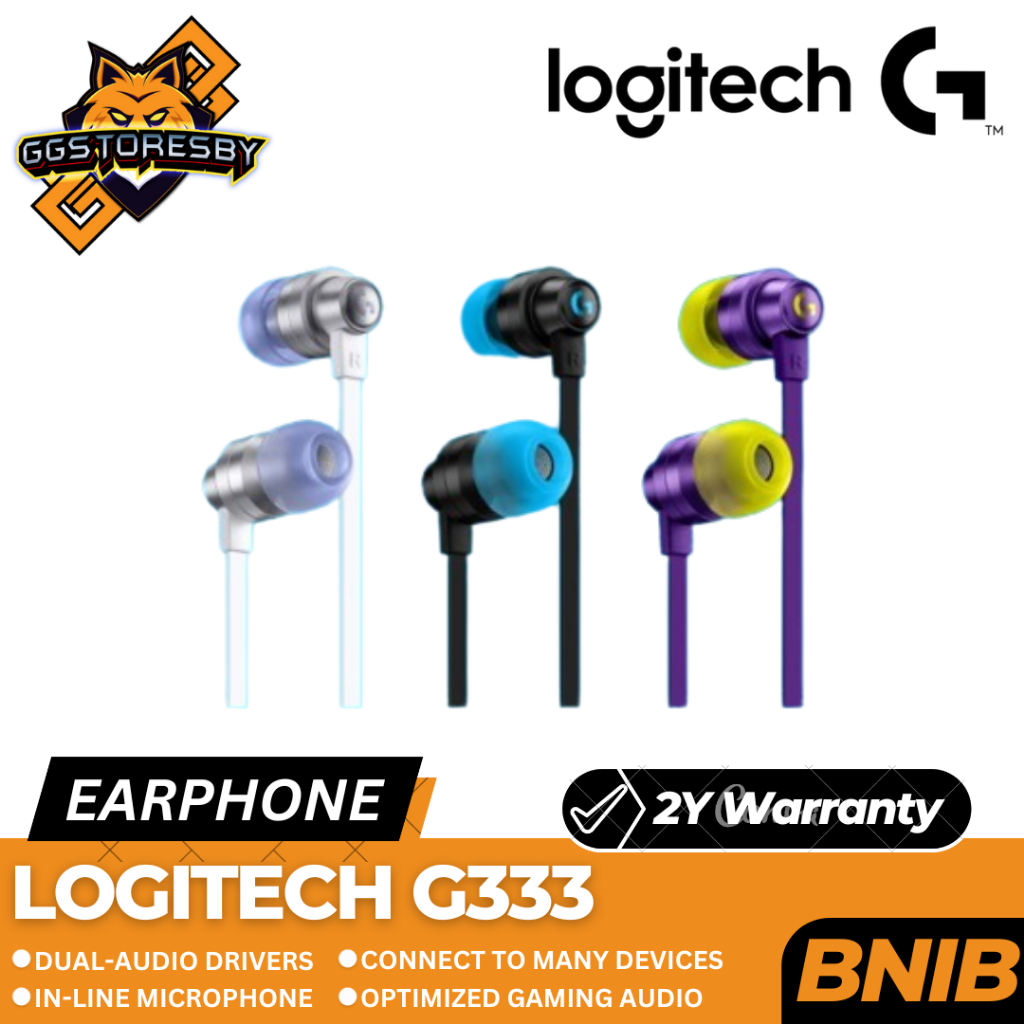 Jual Logitech G333 In-Ear Earphone Gaming Headset | Shopee Indonesia