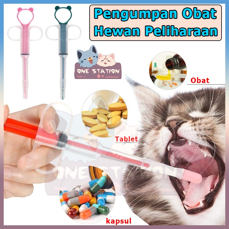 Jual Pelontar Obat Hewan / Feeding Kit Pelontar Pil / 2in1 Alat ...