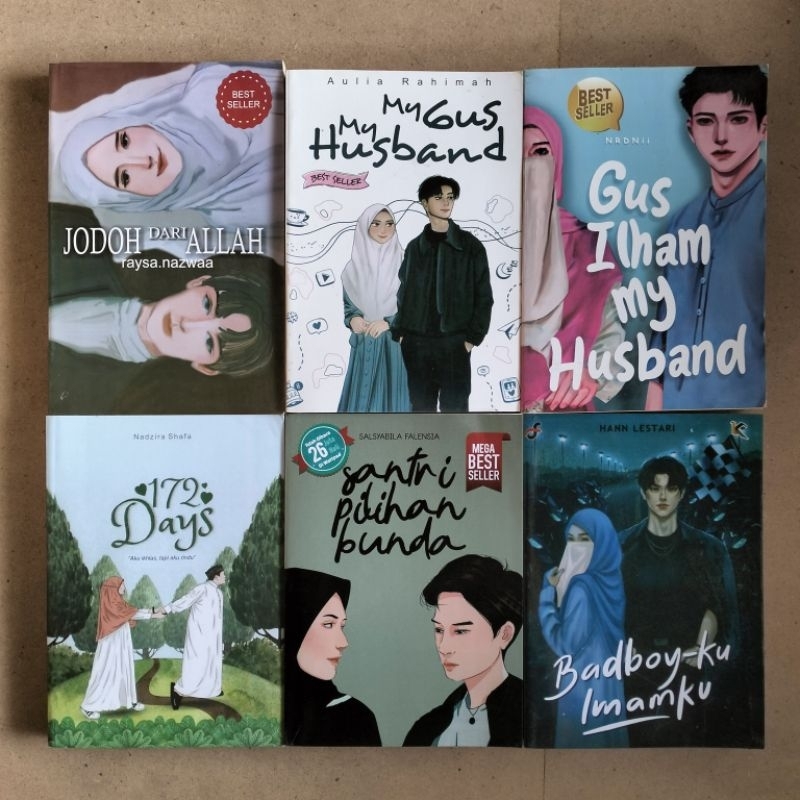 Jual NOVEL WATTPAD BEST SELLER / SANTRI PILIHAN BUNDA / 172 DAYS ...