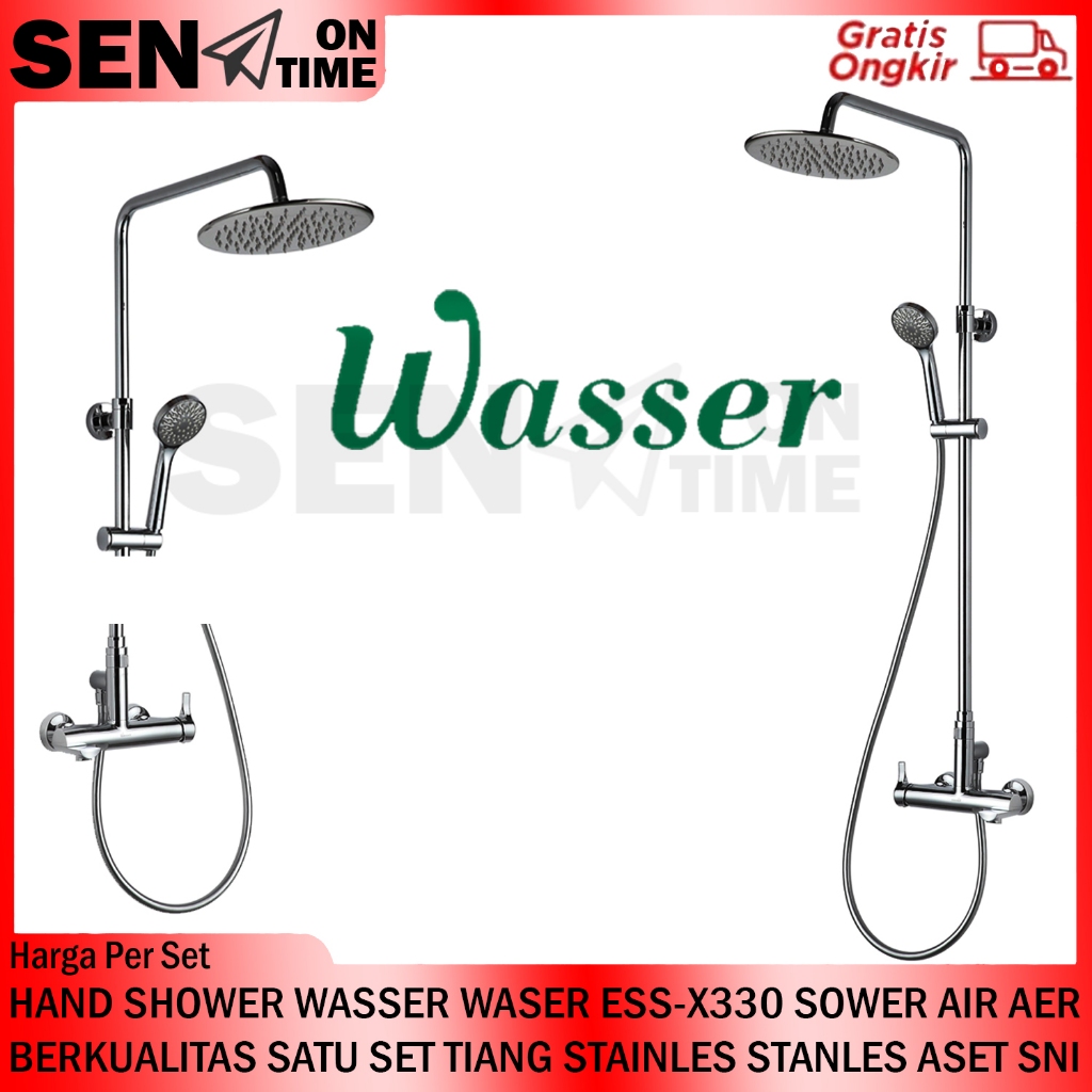 Jual HAND SHOWER WASSER WASER ESS-X330 CHROME CROME CROM KROM SEMPROTAN ...