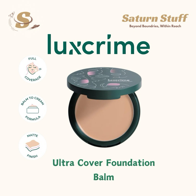 Jual Luxcrime Ultra Cover Foundation Balm - Foundation Matte High ...