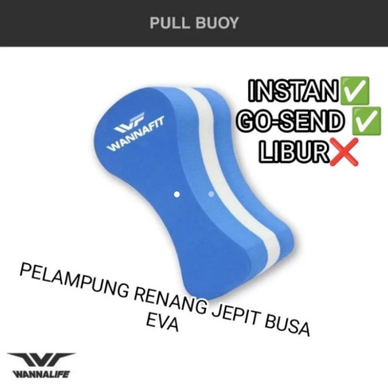 Jual pull buoy papan pelampung renang jepit paha spons latihan renang ...