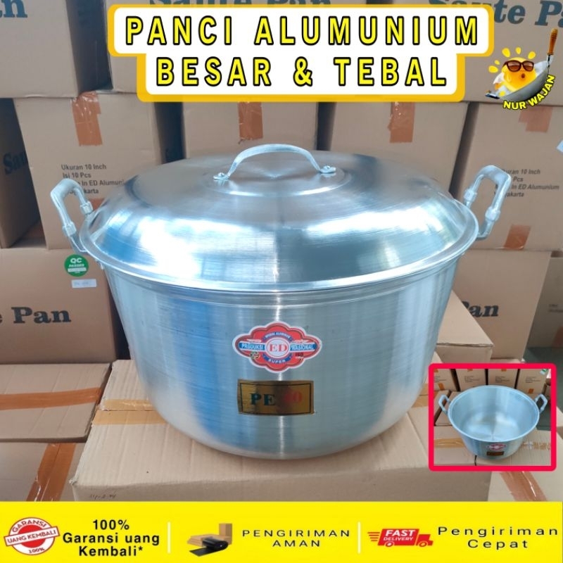 Jual PANCI ALUMUNIUM BESAR TEBAL EDEA PANCI MEREBUS AIR UKURAN BESAR ...