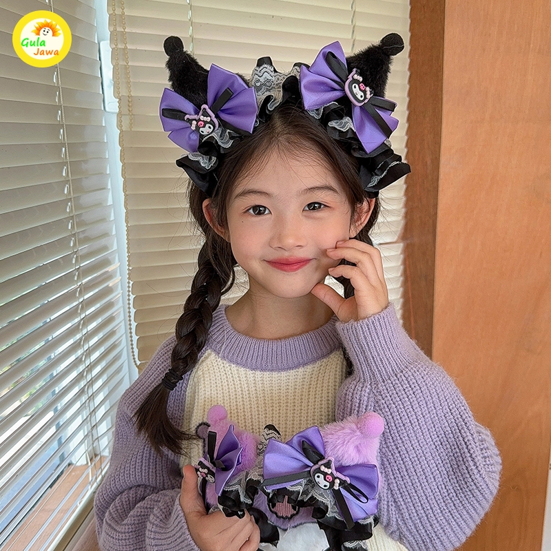 Jual Ready Bando Cosplay Kuromi/Bando Sanrio Kuromi/Bando Kuromi ...