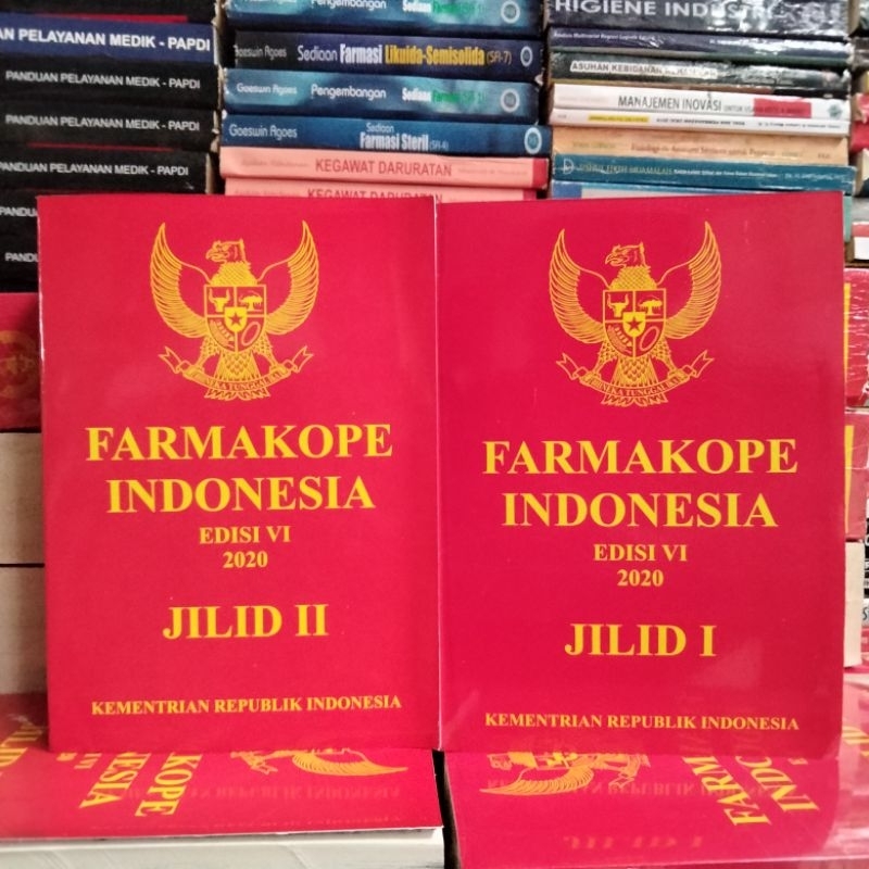 Jual Farmakope Indonesia edisi 6 2020 Jilid 1 dan 2 | Shopee Indonesia