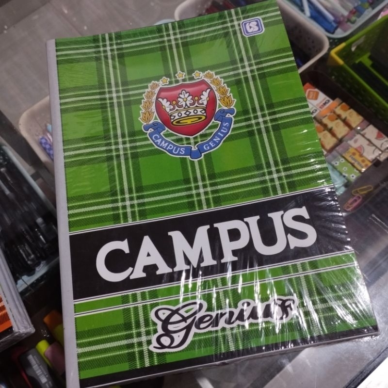 Jual BUKU TULIS BOXY / BUKU TULIS CAMPUS GENIUS BESAR 42 LEMBAR / 1 ...