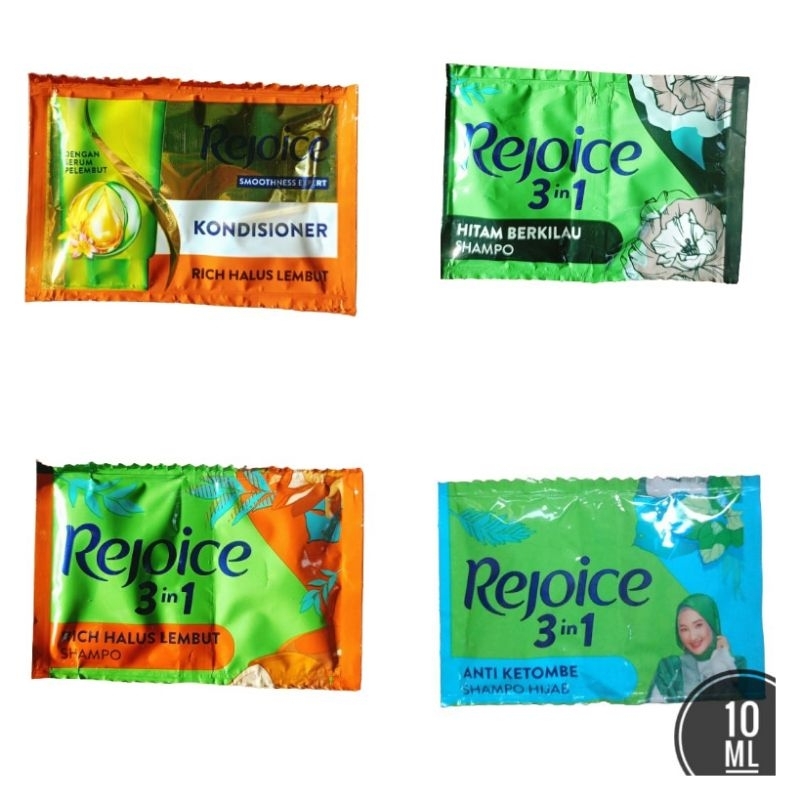Jual Rejoice Shampoo dan Conditioner Harga per Sachet isi 10 ml ...