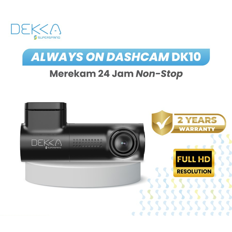 Jual DASHCAM DEKKA DK10 + MEMORI CARD 64 GB (FULL HD) / DASHBOARD CAMERA / KAMERA DASHBOARD ...