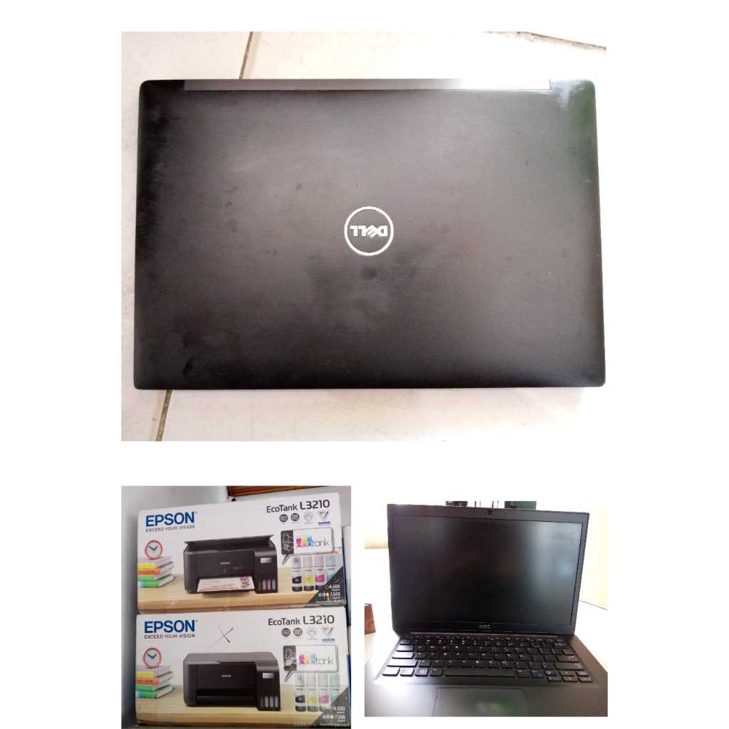 Jual PRINTER EPSON L3210 + LAPTOP DELL 7480 CORE I5 RAM 8 / 256 GB ...