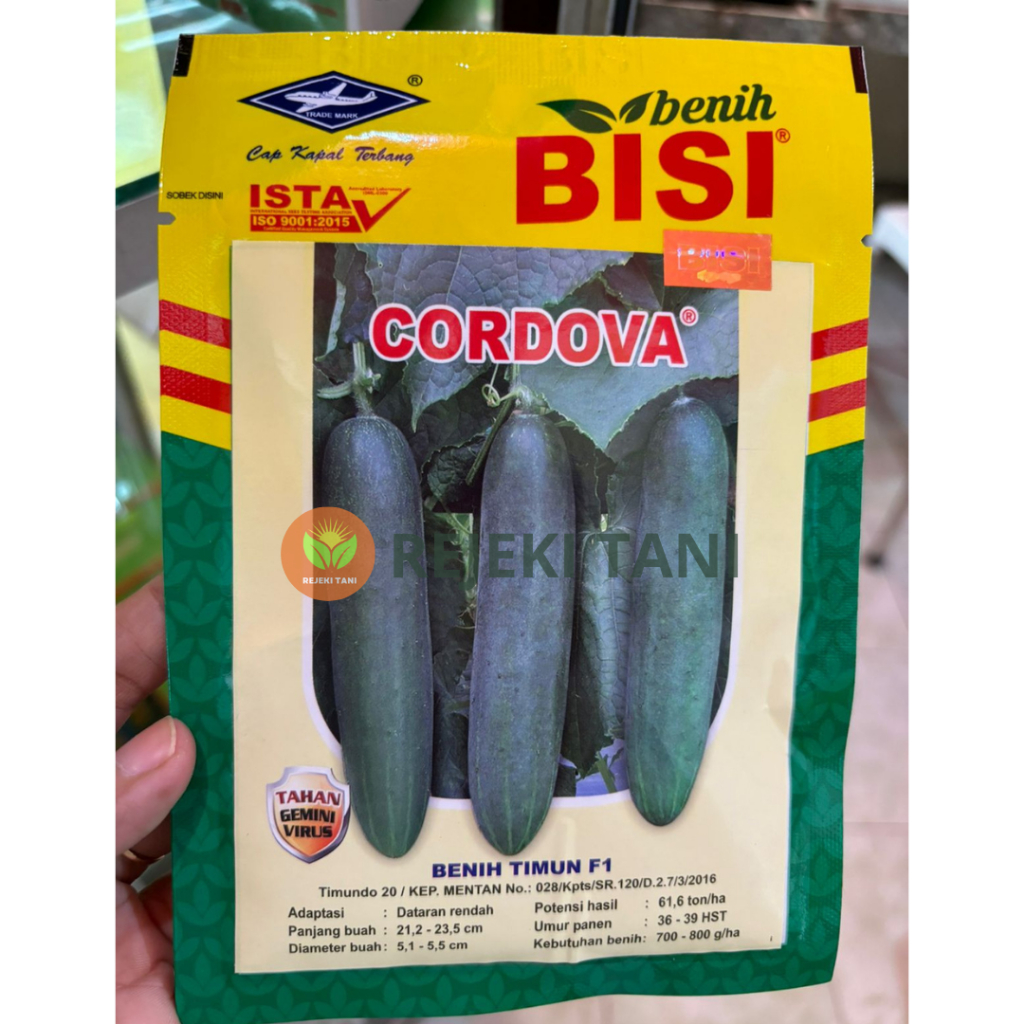 Jual BENIH TIMUN CORDOVA BISI CAP KAPAL TERBANG ISI 20 GRAM | Shopee ...