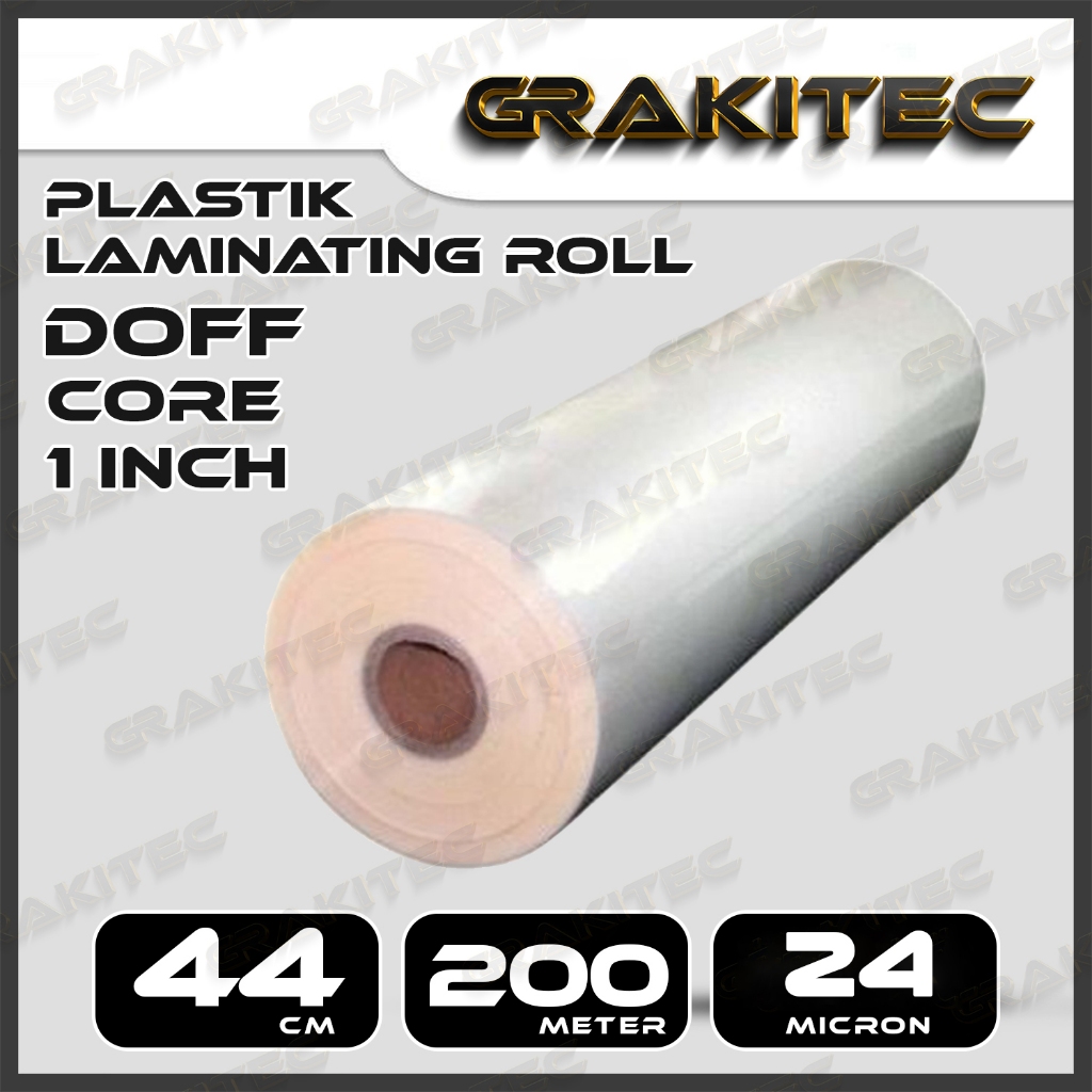 Jual PLASTIK LAMINATING ROLL 44 CM X 200 M 24 MIC DOFF / GLOSSY CABANG ...