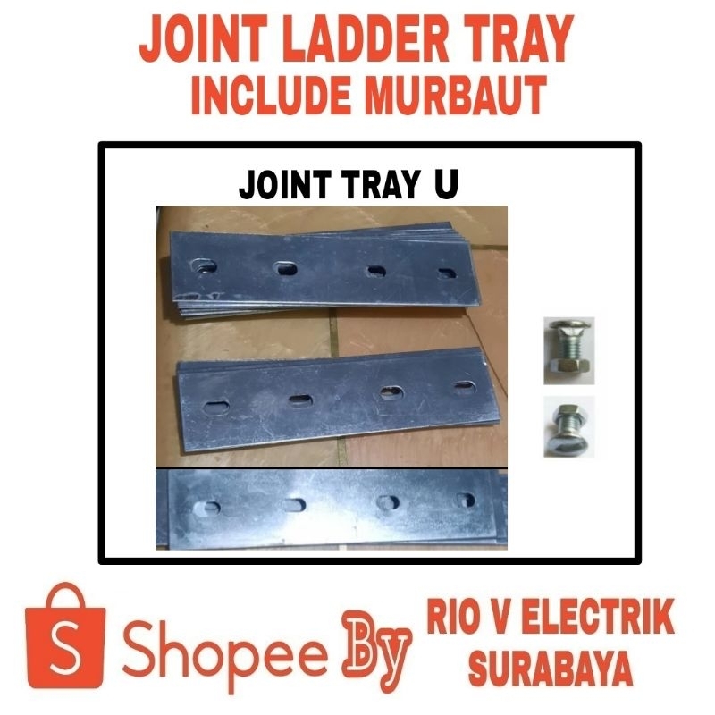 Jual JOIN LADDER W TRAY U dan C ELECTRO 100 MM 50 MM FITTING Jointing ...
