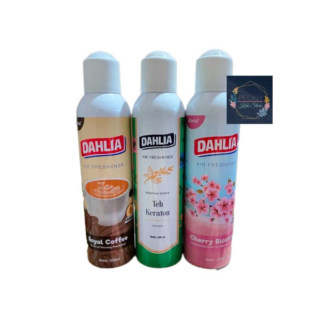 Jual DAHLIA AEROSOL 200ml/pewangi ruangan semprot Dalia 200ml | Shopee ...