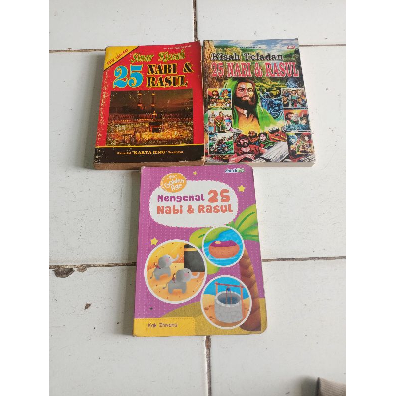 Jual SINAR KISAH 25 NABI DAN RASUL, KISAH TELADAN 25 NABI DAN RASUL, MENGENAL 25 NABI DAN RASUL ...