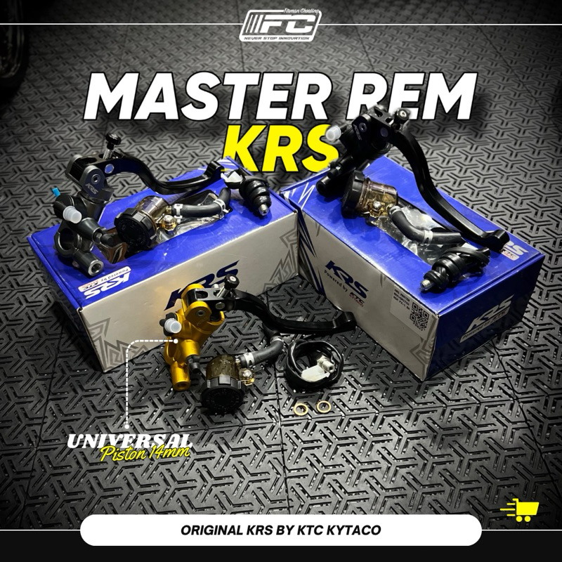 Jual MASTER REM RADIAL KRS + SWITCH PX-1 ORIGINAL KRS | Shopee Indonesia