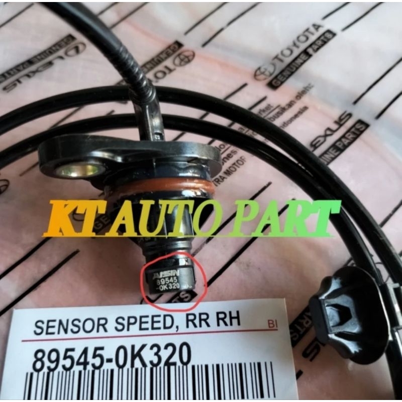 Jual SENSOR ABS SENSOR SPEED BELAKANG INNOVA REBORN 100% ORIGINAL ...