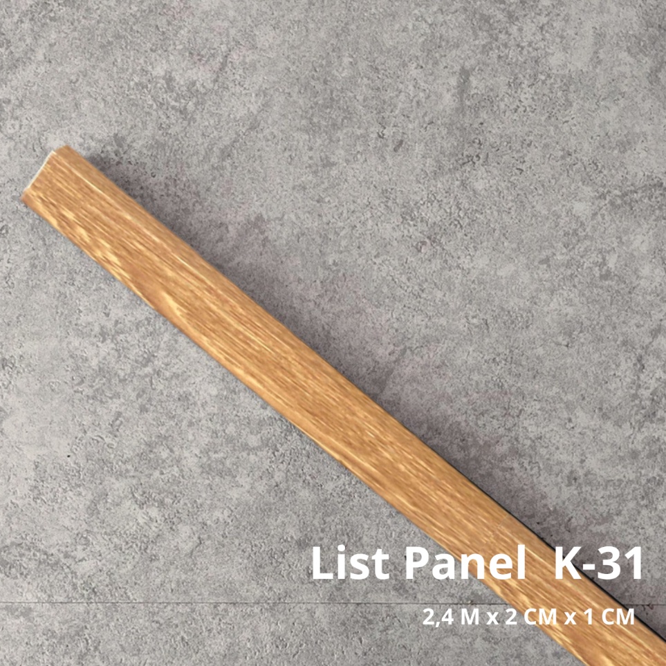 Jual LIST SUDUT SIKU L WPC LIST PENUTUP WPC PER BATANG LIS WALL PANEL ...