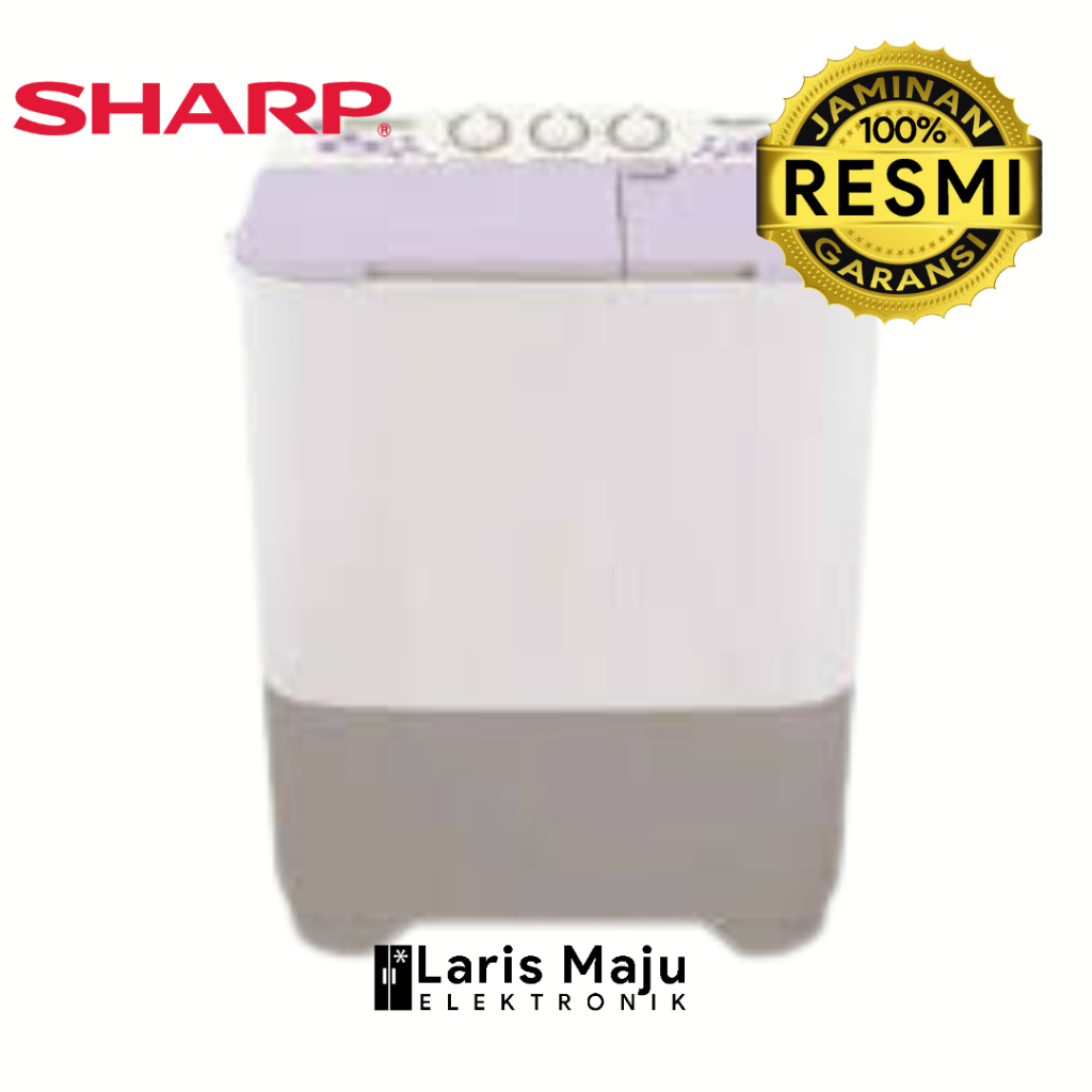 Jual SHARP Mesin Cuci Dua Tabung EST 70 MW LC Kapasitas 7Kg Daya 330 Watt | Shopee Indonesia