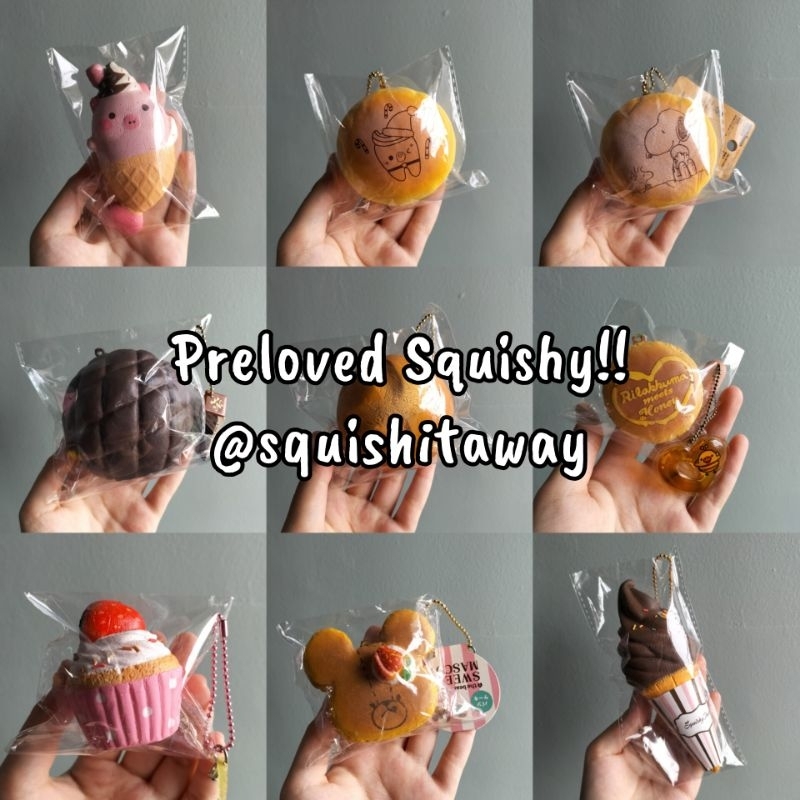 Jual Preloved squishy flash sale! (ibloom egg, rare squishy, silly ...