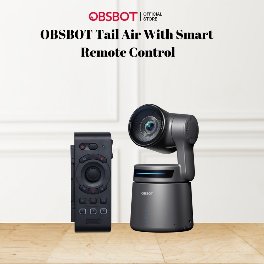 Jual OBSBOT Tail Air AI-Powered 4K PTZ Streaming Camera With Remote ...