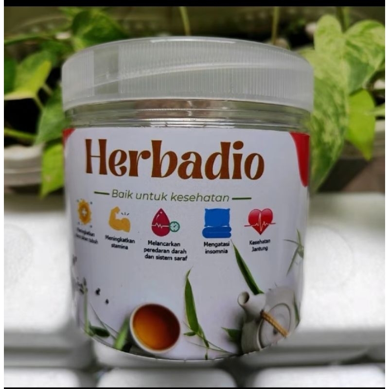 Jual Teh Herbal / Herbadio / Herbal Melancarkan Sirkulasi Darah / Tea ...