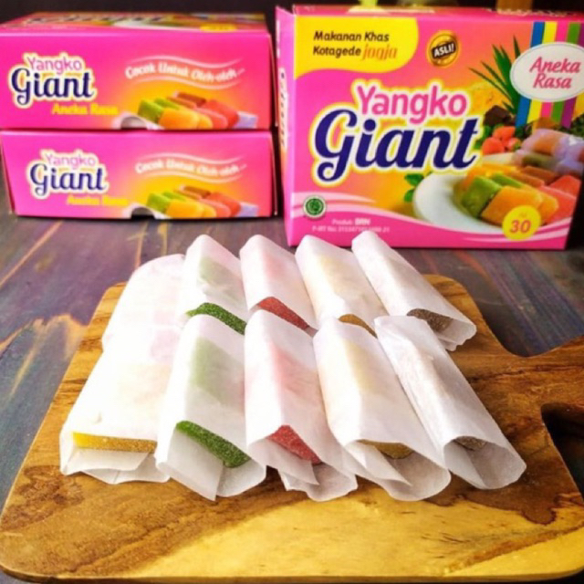 Jual Yangko Giant Isi 30 Yangko Aneka Rasa Khas Jogja - Oleh Oleh Jogja ...