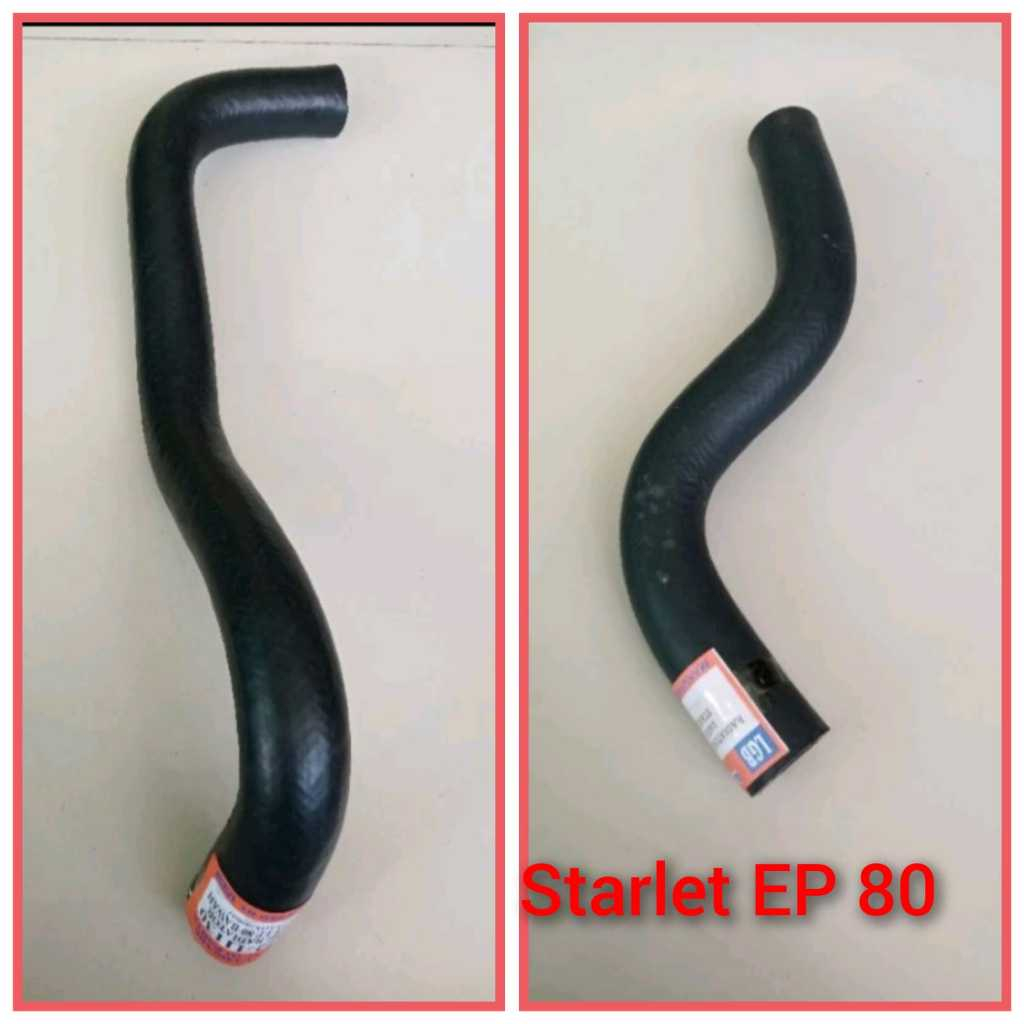 Jual Selang Radiator Starlet Ep 80 selang toyota starlet atas dan bawah ...