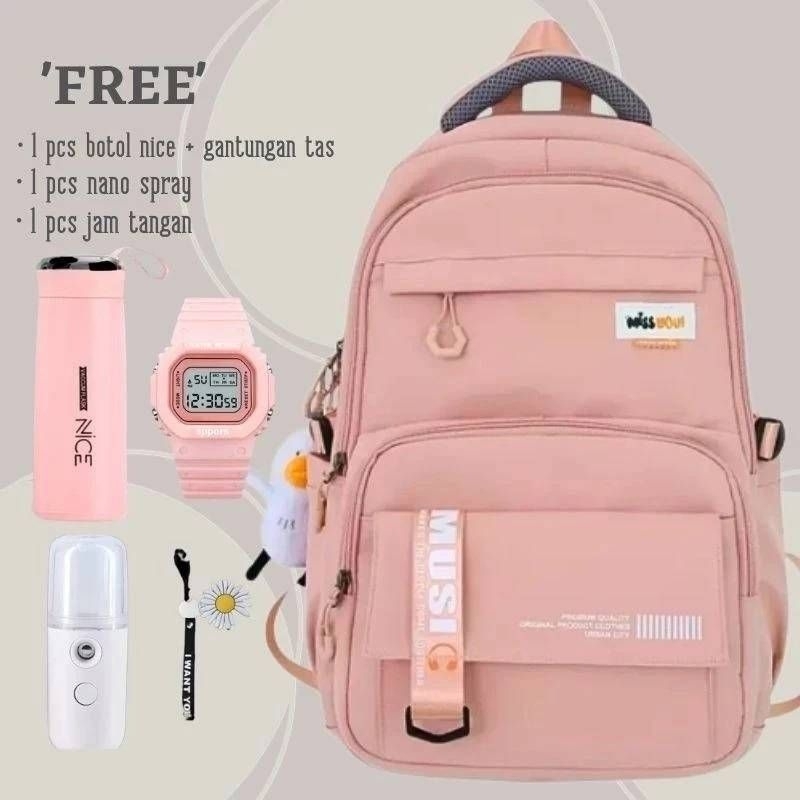 Jual Tas Ransel Korean Music Ransel Anka perempuan SD SMP Remaja | Shopee Indonesia