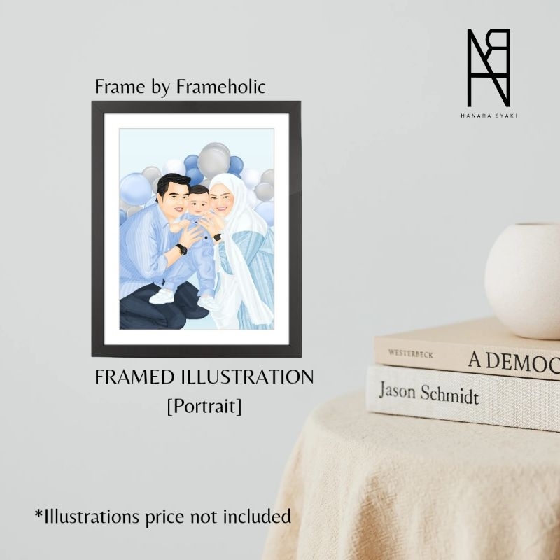Jual FRAME ILLUSTRATION [PORTRAIT] harga belum termasuk illustrasi ...