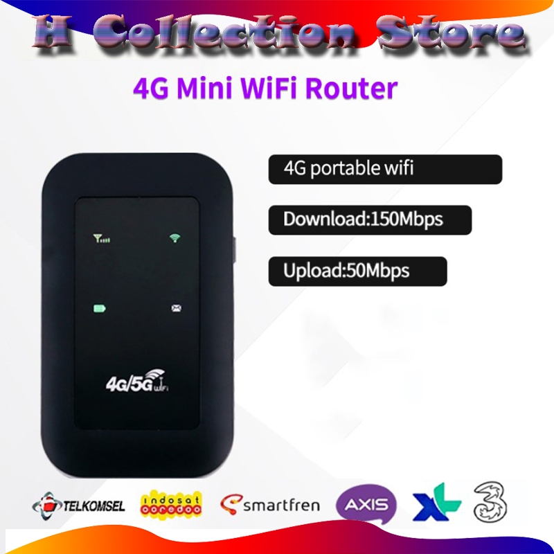 Jual Wireless Router 4G LTE Mini Modem 150Mbps Mobile Broadband WiFi ...