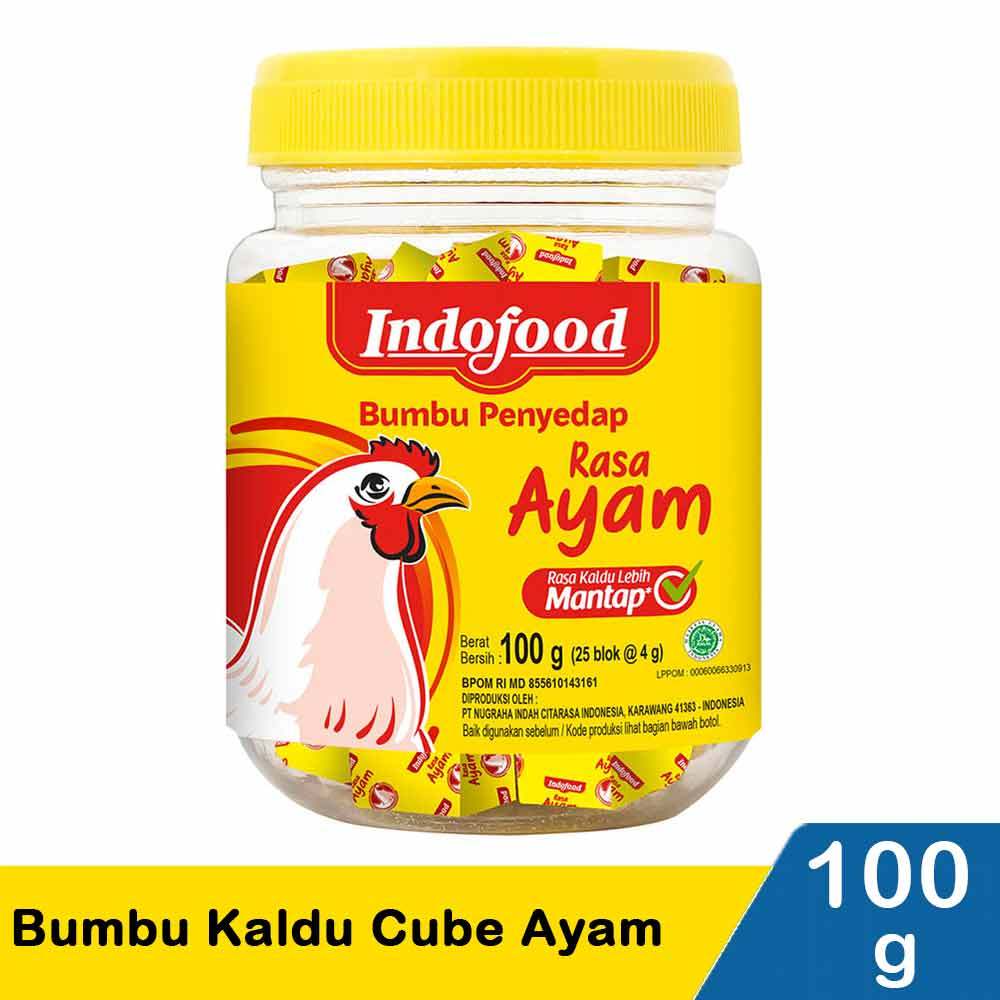 Jual Indofood Bumbu Kaldu Cube Ayam 100G | Shopee Indonesia