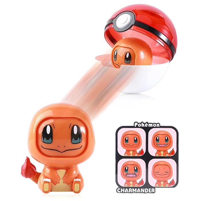 Jual Pokemon FACE Changing FIGURE with Poke Ball Charmander | Shopee ...