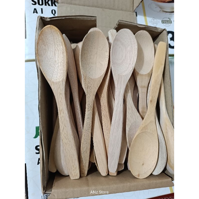 Jual Sendok Kayu Aesthetic Cuka Madu (1 Biji Sendok) | Shopee Indonesia