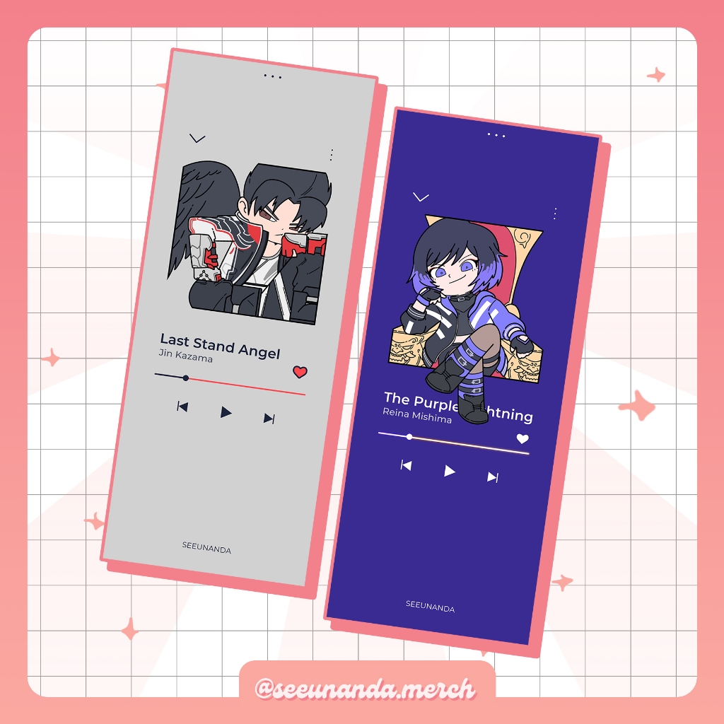 Jual Music Player Standee TEKKEN by Seeunanda | Shopee Indonesia