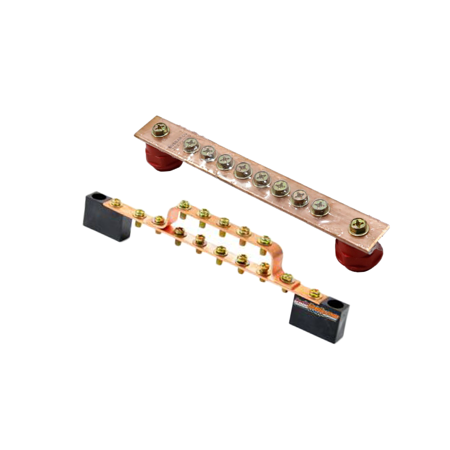 Jual Busbar Grounding Ground / Nol Arde Terminal konektor mounted plat ...