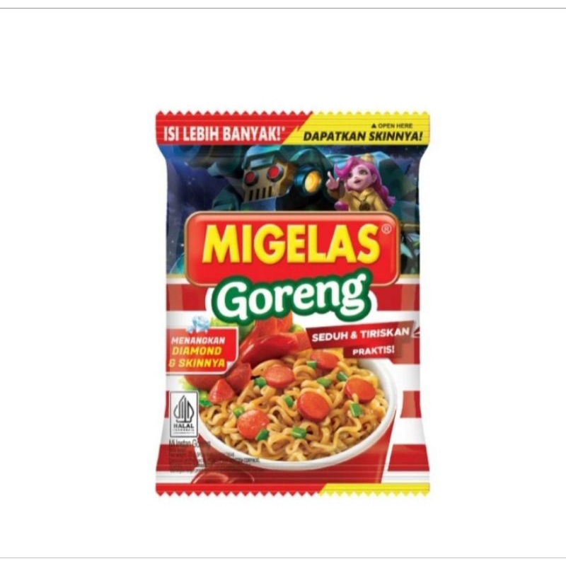 Jual MiGelas Mi Instant Rasa Goreng 1 Renceng isi 10 Sachet | Shopee ...