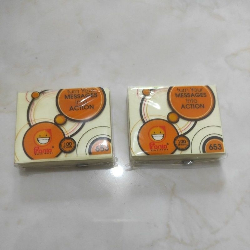 Jual notes kecil pronto 653 ukuran 4cm x 5 cm harga per biji | Shopee ...