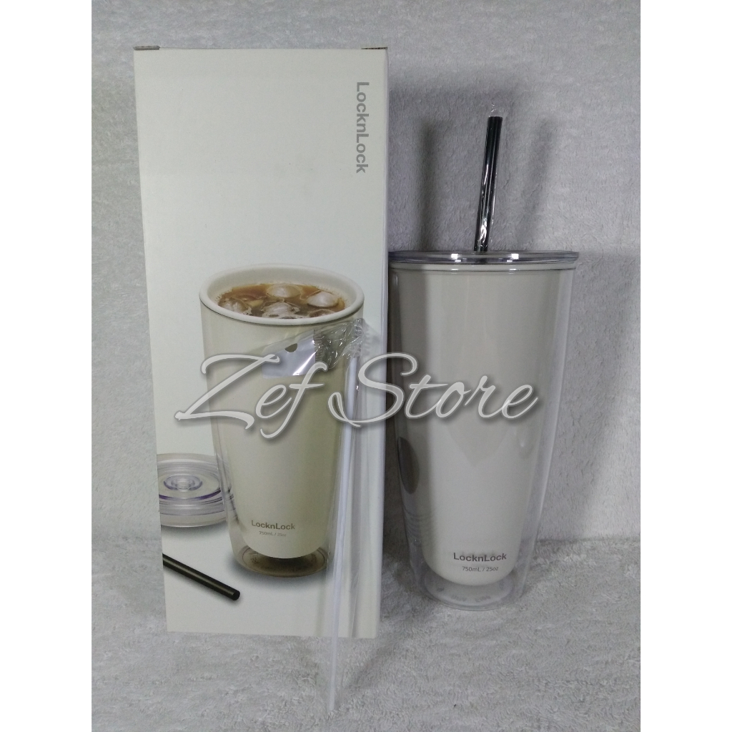 Jual [ORIGINAL] LocknLock Lock n Lock HAP507 Double Wall Cold Cup ...