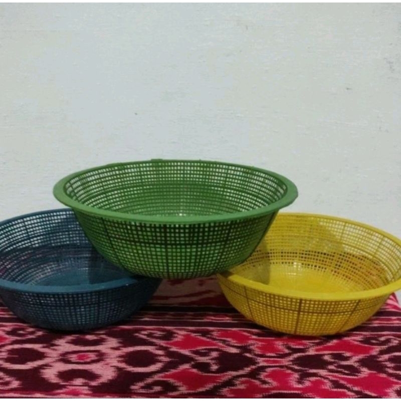 Jual IP Wakul Tanggok 22.5cm / bakul / baskom / waskom / saringan sayur ...