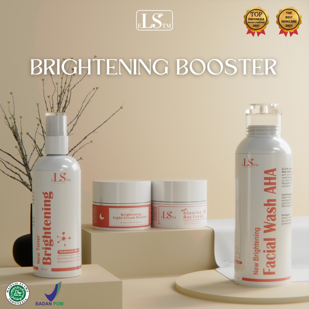 Jual LS SKINCARE NEW BOOSTER BRIGTHENING GLOWING BPOM (ELSTM) | Shopee ...